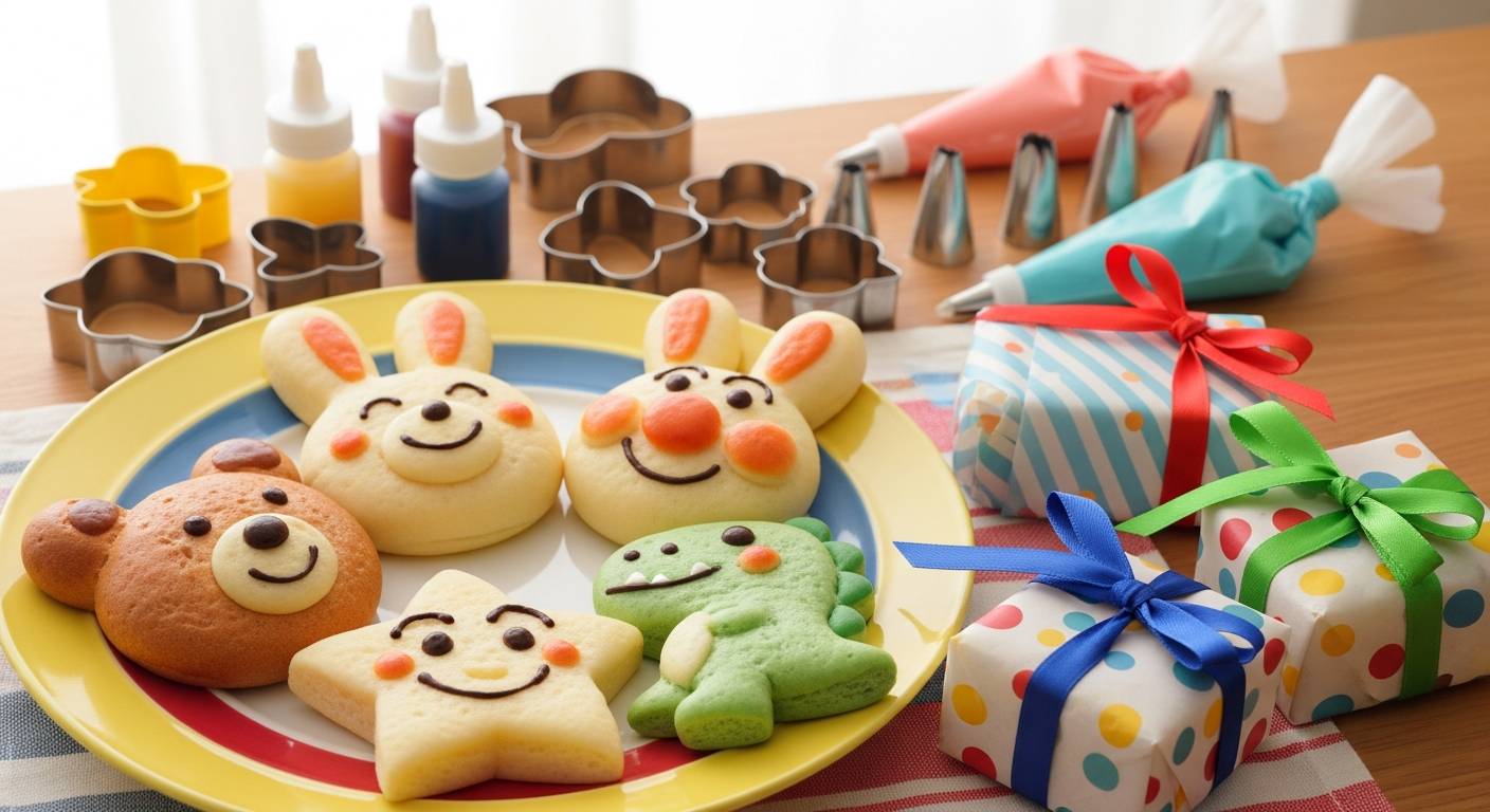 子どもが喜ぶ！キャラクターパンの簡単な作り方とラッピングテクニック - The 884 Bakery