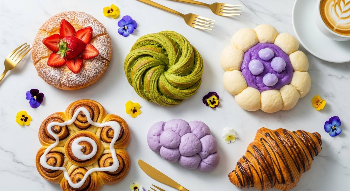 SNSで話題沸騰！インスタ映えする華やかパンアレンジ20選 - The 884 Bakery